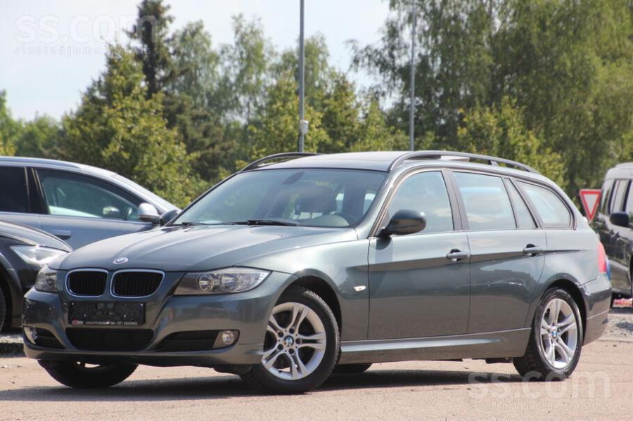 Green BMW 320 2010 in Tukums, with an engine capacity of 2.00 L and mileage of 213 thousand km for 3900 €, photo 1 on AUTOMOTO.COM.LV
