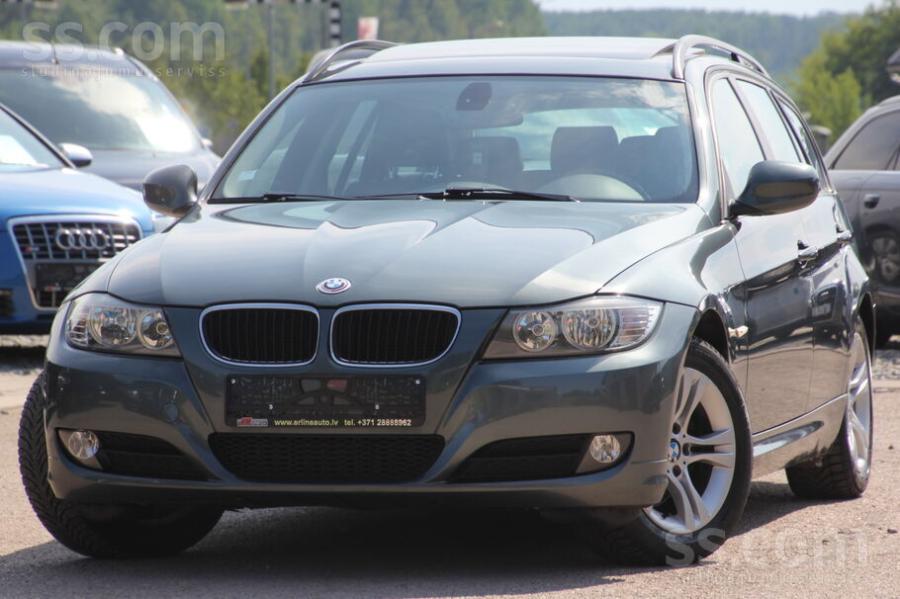 Green BMW 320 2010 in Tukums, with an engine capacity of 2.00 L and mileage of 213 thousand km for 3900 €, photo 15 on AUTOMOTO.COM.LV