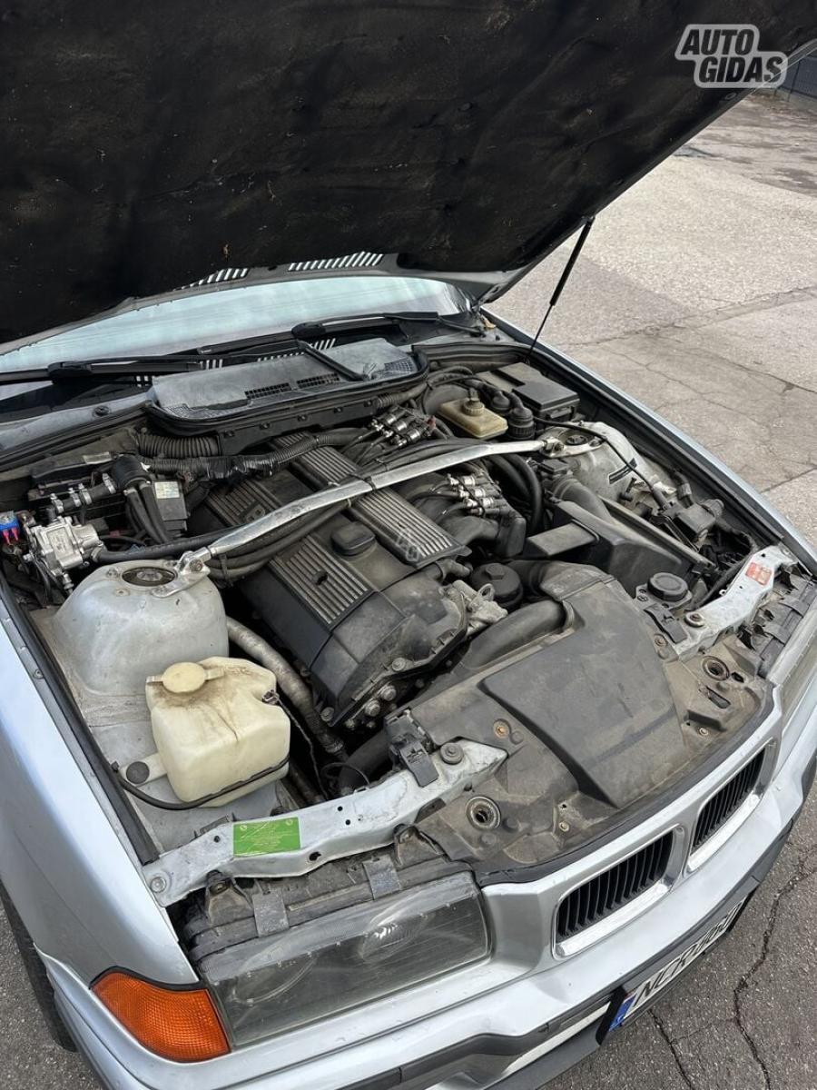 Pelēks BMW 320 1996 Viļņa, ar dzinēja tilpumu 2.00 L un nobraukumu 323 tūkst. km par 5500 €, foto 16 vietnē AUTOMOTO.COM.LV