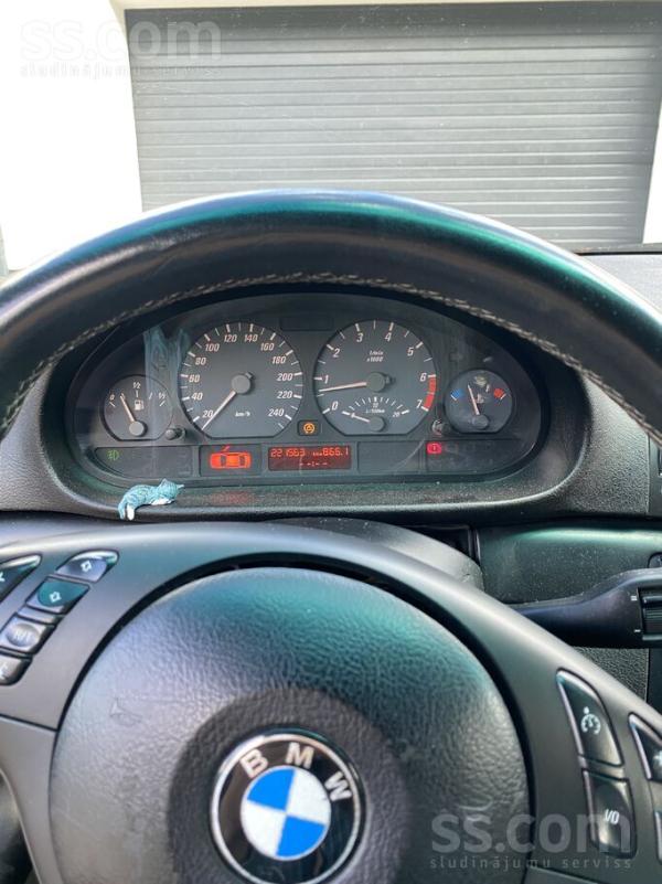 Pelēks BMW 320 2002 Rīga, ar dzinēja tilpumu 2.20 L un nobraukumu 222 tūkst. km par 4990 €, foto 6 vietnē AUTOMOTO.COM.LV