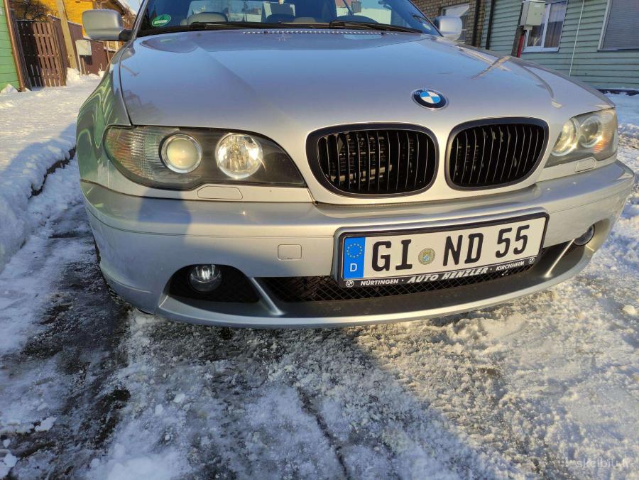 Pelēks BMW 320 2003 Kauņa, ar dzinēja tilpumu 2.00 L un nobraukumu 200 tūkst. km par 4550 €, foto 8 vietnē AUTOMOTO.COM.LV