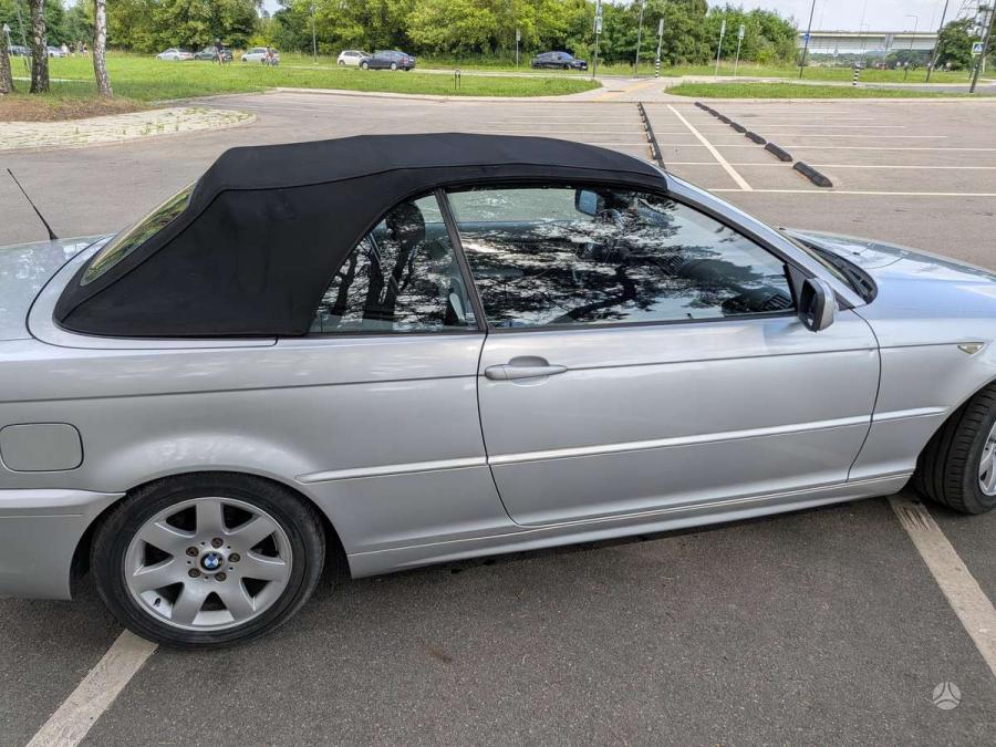 Grey BMW 320 2003 in Kaunas, with an engine capacity of 2.00 L and mileage of 201 thousand km for 4500 €, photo 8 on AUTOMOTO.COM.LV