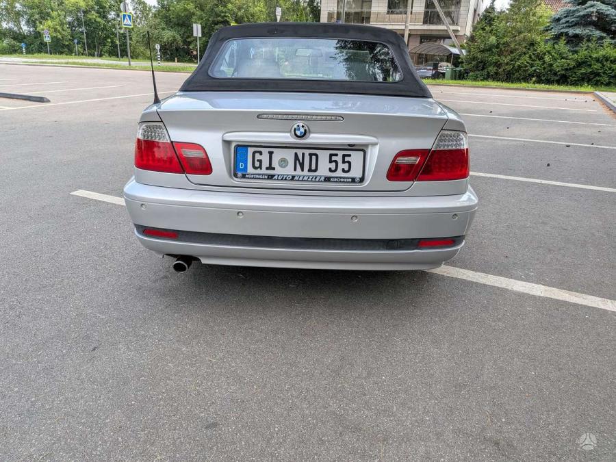 Grey BMW 320 2003 in Kaunas, with an engine capacity of 2.00 L and mileage of 201 thousand km for 4500 €, photo 10 on AUTOMOTO.COM.LV