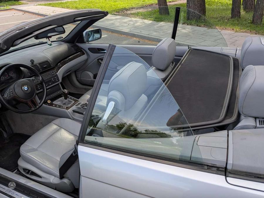 Grey BMW 320 2003 in Kaunas, with an engine capacity of 2.00 L and mileage of 201 thousand km for 4500 €, photo 18 on AUTOMOTO.COM.LV
