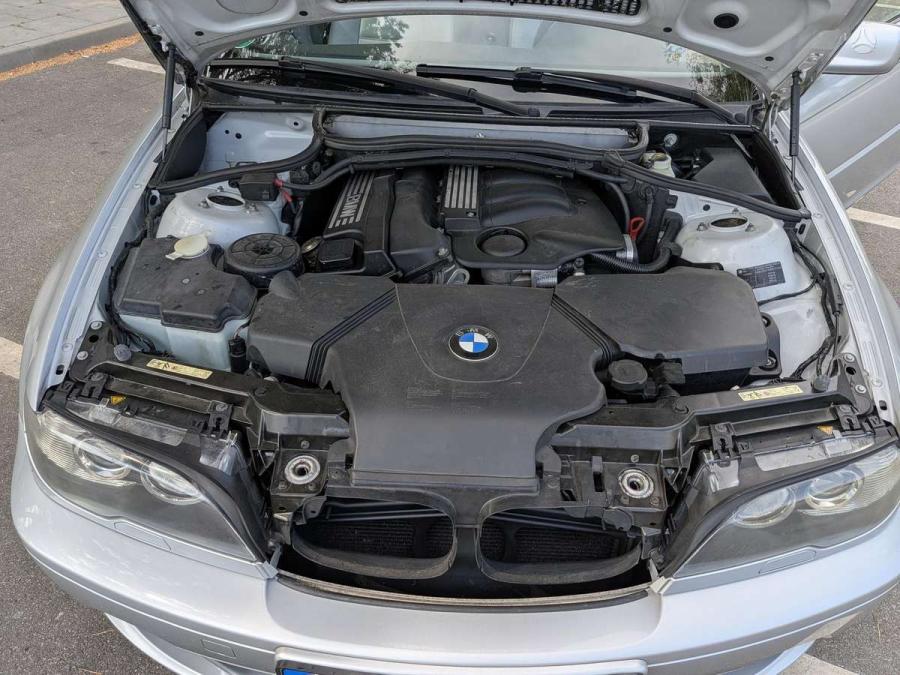 Grey BMW 320 2003 in Kaunas, with an engine capacity of 2.00 L and mileage of 201 thousand km for 4500 €, photo 19 on AUTOMOTO.COM.LV