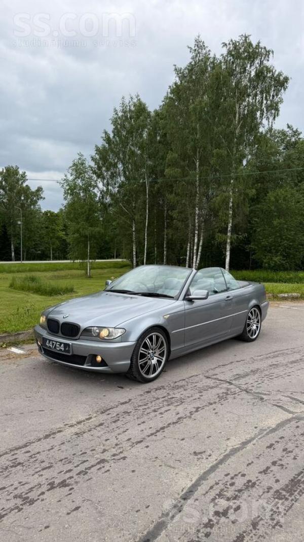 Grey BMW 320 2005 in Riga, with an engine capacity of 2.00 L and mileage of 0 thousand km for 2499 €, photo 1 on AUTOMOTO.COM.LV