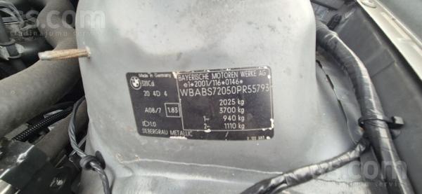 Pelēks BMW 320 2006 Ogre, ar dzinēja tilpumu 2.00 L un nobraukumu 200 tūkst. km par 1500 €, foto 9 vietnē AUTOMOTO.COM.LV
