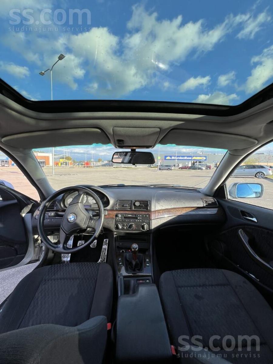 Grey BMW 320 1999 in Riga, with an engine capacity of 2.00 L and mileage of 250 thousand km for 2850 €, photo 10 on AUTOMOTO.COM.LV