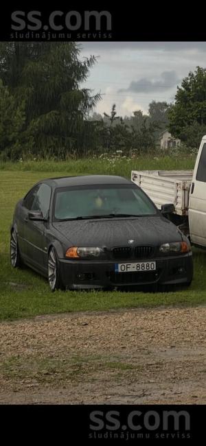 Grey BMW 320 2000 in Ogre, with an engine capacity of 2.00 L and mileage of 210 thousand km for 7200 €, photo  on AUTOMOTO.COM.LV