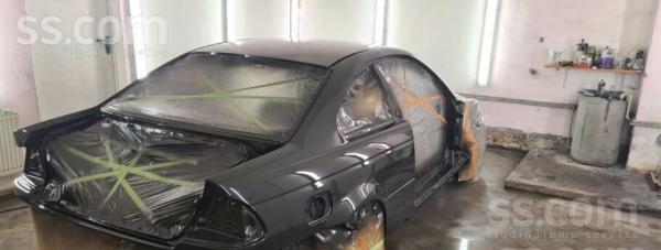 Grey BMW 320 2000 in Ogre, with an engine capacity of 2.00 L and mileage of 210 thousand km for 7200 €, photo 6 on AUTOMOTO.COM.LV