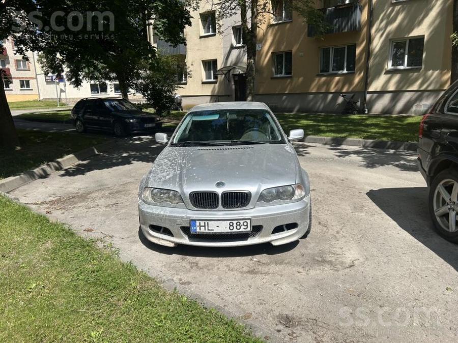 Pelēks BMW 320 2000 Aizkraukle, ar dzinēja tilpumu 2.20 L un nobraukumu 360 tūkst. km par 1500 €, foto 4 vietnē AUTOMOTO.COM.LV
