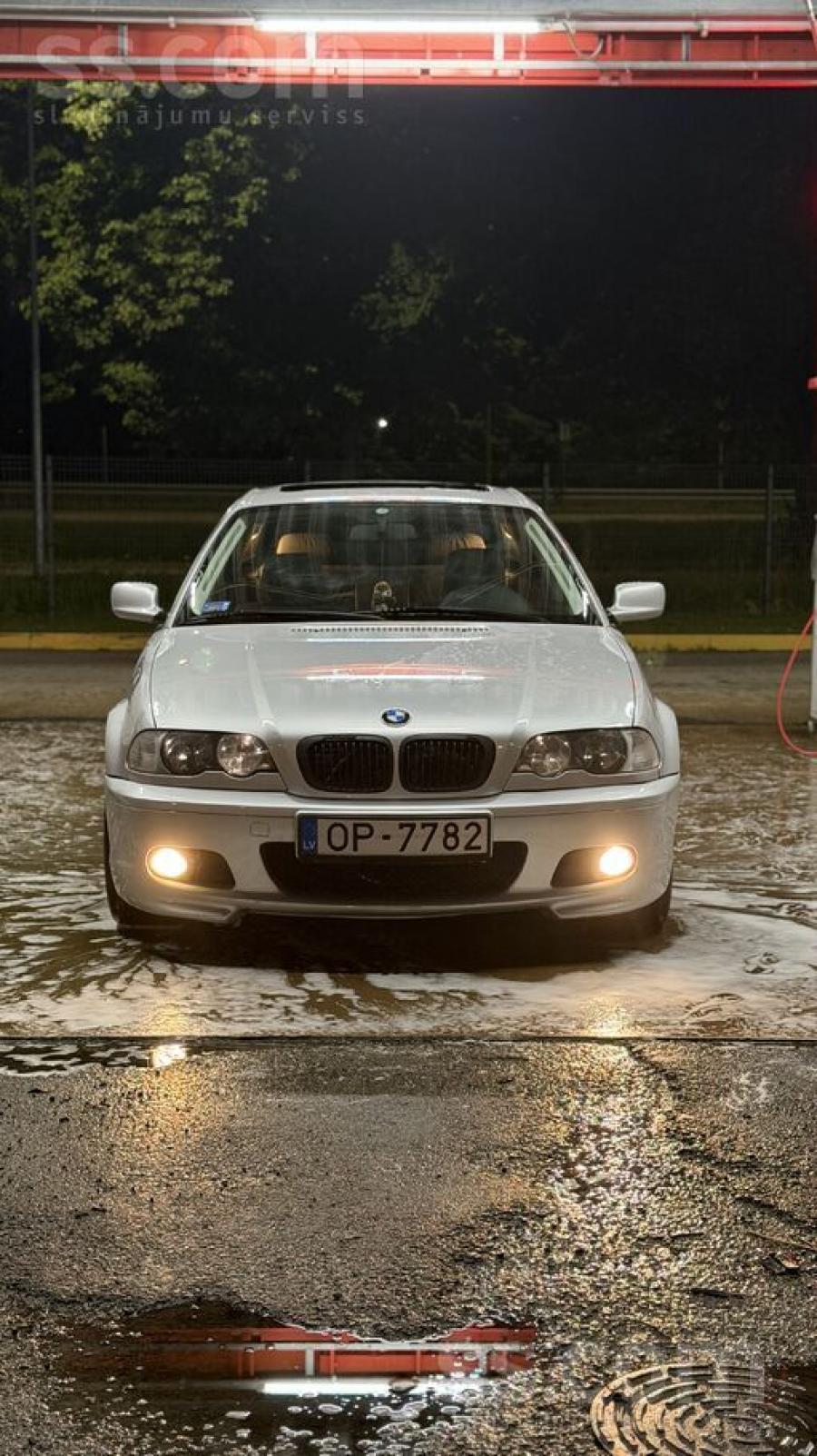 Grey BMW 320 2000 in Ogre, with an engine capacity of 2.20 L and mileage of 312 thousand km for 4500 €, photo 1 on AUTOMOTO.COM.LV