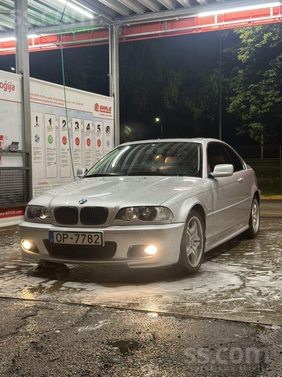Grey BMW 320 2000 in Ogre, with an engine capacity of 2.20 L and mileage of 312 thousand km for 4500 €, photo 5 on AUTOMOTO.COM.LV