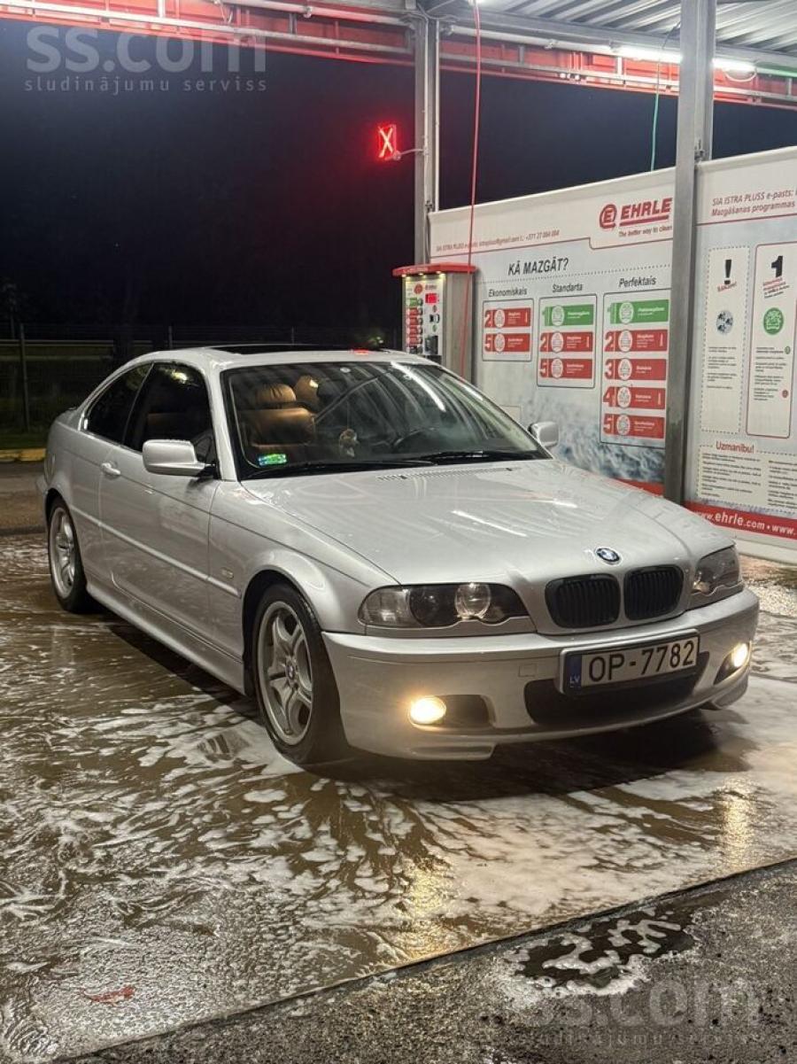 Grey BMW 320 2000 in Ogre, with an engine capacity of 2.20 L and mileage of 312 thousand km for 4500 €, photo 7 on AUTOMOTO.COM.LV