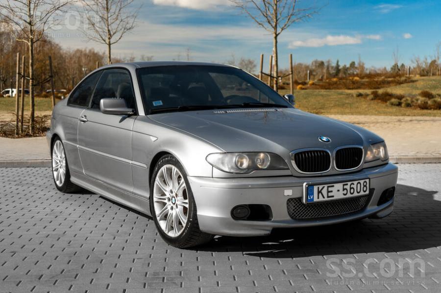 Grey BMW 320 2004 in Jelgava, with an engine capacity of 2.00 L and mileage of 382 thousand km for 2990 €, photo 1 on AUTOMOTO.COM.LV