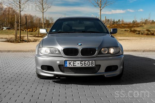 Grey BMW 320 2004 in Jelgava, with an engine capacity of 2.00 L and mileage of 382 thousand km for 2990 €, photo 2 on AUTOMOTO.COM.LV