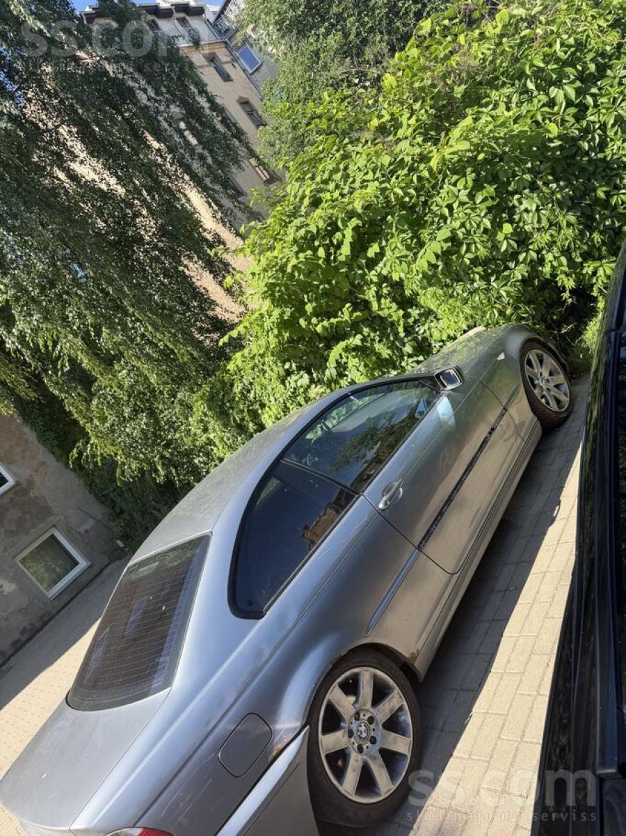 Grey BMW 320 2004 in Riga, with an engine capacity of 2.20 L and mileage of 260 thousand km for 2500 €, photo 3 on AUTOMOTO.COM.LV