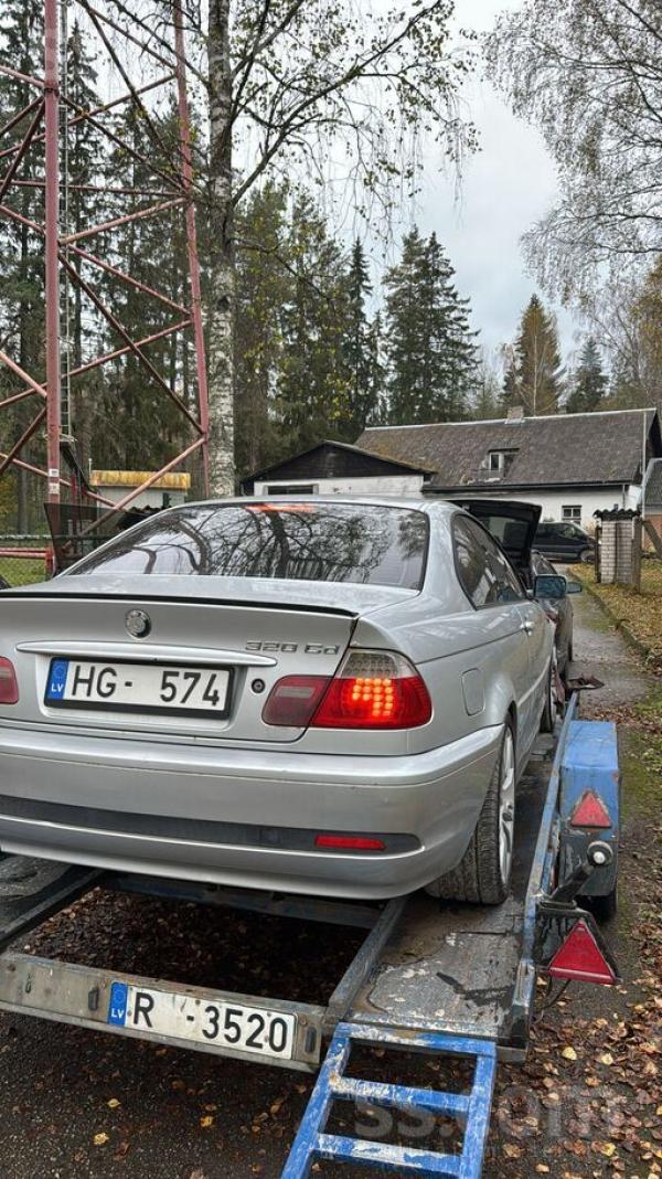 Серый БМВ 320 2004 в Валмиера, объемом двигателя 2.00 л и пробегом 400 тыс. км за 1800 €, фото 1 на AUTOMOTO.COM.LV