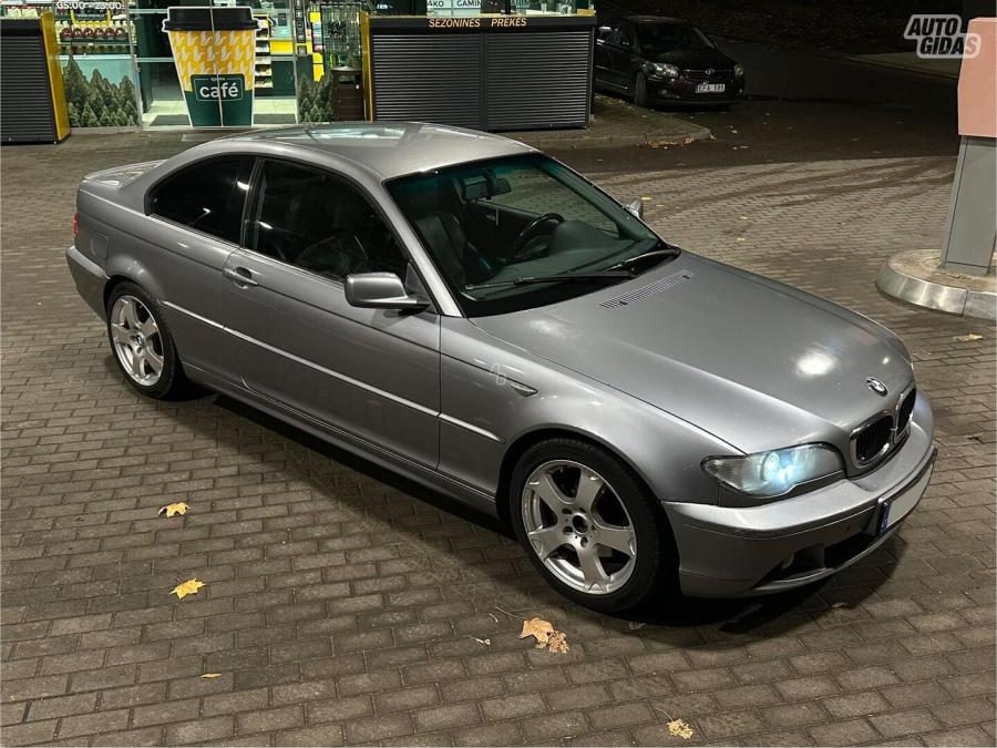 Grey BMW 320 2004 in Vilnius, with an engine capacity of 2.00 L and mileage of 359 thousand km for 2830 €, photo 1 on AUTOMOTO.COM.LV