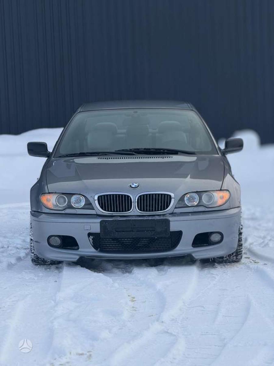 Grey BMW 320 2005 in Mazeikiai, with an engine capacity of 2.00 L and mileage of 380 thousand km for 4150 €, photo 2 on AUTOMOTO.COM.LV