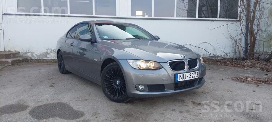Grey BMW 320 2009 in Tukums, with an engine capacity of 2.00 L and mileage of 255 thousand km for 6290 €, photo 1 on AUTOMOTO.COM.LV