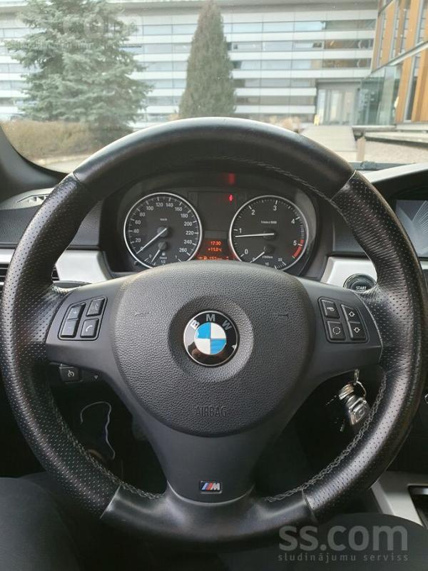 Grey BMW 320 2012 in Riga, with an engine capacity of 2.00 L and mileage of 203 thousand km for 8000 €, photo 8 on AUTOMOTO.COM.LV