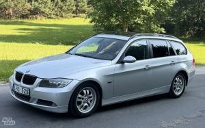 Grey BMW 320 2007 in Vilnius, with an engine capacity of 2.00 L and mileage of 339 thousand km for 2150 €, photo 3 on AUTOMOTO.COM.LV