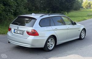 Grey BMW 320 2007 in Vilnius, with an engine capacity of 2.00 L and mileage of 339 thousand km for 2150 €, photo 5 on AUTOMOTO.COM.LV