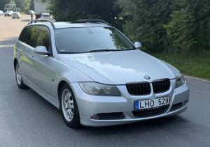 Grey BMW 320 2007 in Vilnius, with an engine capacity of 2.00 L and mileage of 339 thousand km for 2150 €, photo 6 on AUTOMOTO.COM.LV