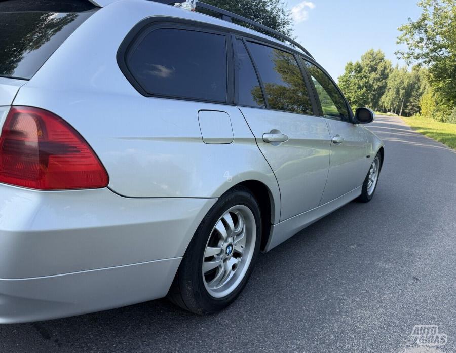 Grey BMW 320 2007 in Vilnius, with an engine capacity of 2.00 L and mileage of 339 thousand km for 2150 €, photo 20 on AUTOMOTO.COM.LV