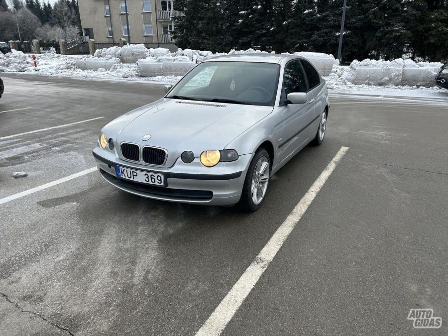 Grey BMW 320 2001 in Plunge, with an engine capacity of 2.00 L and mileage of 311 thousand km for 1850 €, photo 1 on AUTOMOTO.COM.LV