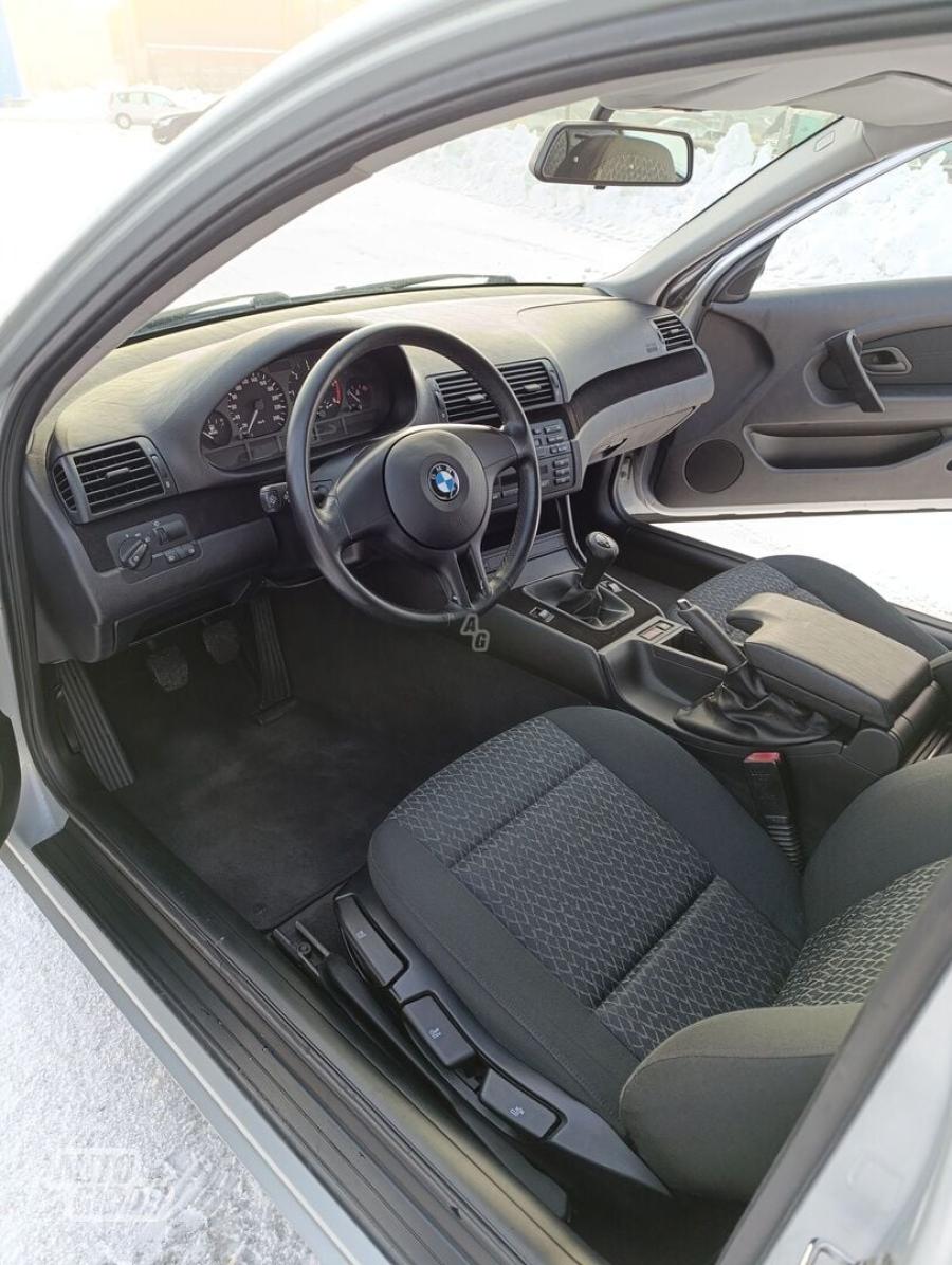 Pelēks BMW 320 2002 Klaipėda, ar dzinēja tilpumu 2.00 L un nobraukumu 208 tūkst. km par 2300 €, foto 8 vietnē AUTOMOTO.COM.LV
