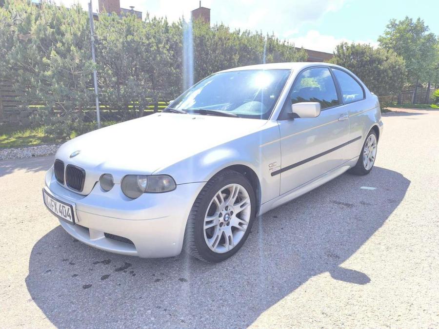 Grey BMW 320 2002 in Vilnius, with an engine capacity of 2.00 L and mileage of 360 thousand km for 2500 €, photo 3 on AUTOMOTO.COM.LV