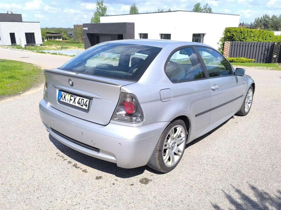 Grey BMW 320 2002 in Vilnius, with an engine capacity of 2.00 L and mileage of 360 thousand km for 2500 €, photo 6 on AUTOMOTO.COM.LV