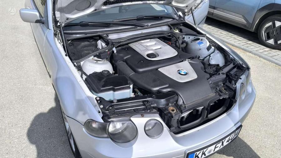 Grey BMW 320 2002 in Vilnius, with an engine capacity of 2.00 L and mileage of 360 thousand km for 2500 €, photo 19 on AUTOMOTO.COM.LV