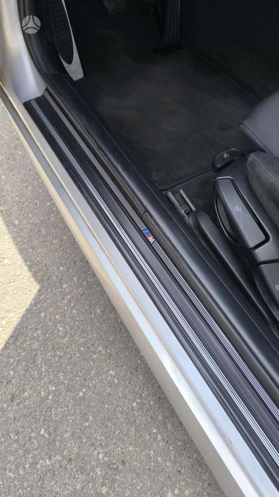 Grey BMW 320 2002 in Vilnius, with an engine capacity of 2.00 L and mileage of 360 thousand km for 2500 €, photo 20 on AUTOMOTO.COM.LV