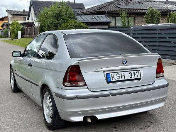 Grey BMW 320 2002 in Vilnius, with an engine capacity of 2.00 L and mileage of 367 thousand km for 2200 €, photo 7 on AUTOMOTO.COM.LV