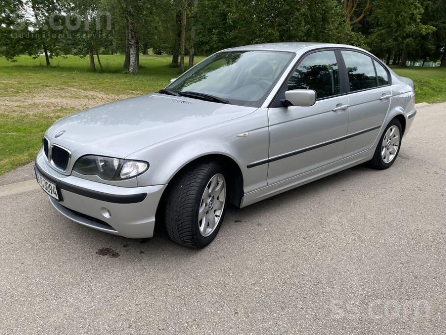 Pelēks BMW 320 2002 Ludza, ar dzinēja tilpumu 1.90 L un nobraukumu 204 tūkst. km par 2900 €, foto 1 vietnē AUTOMOTO.COM.LV