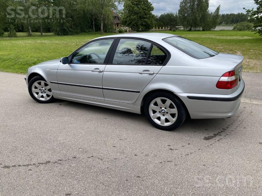 Pelēks BMW 320 2002 Ludza, ar dzinēja tilpumu 1.90 L un nobraukumu 204 tūkst. km par 2900 €, foto 4 vietnē AUTOMOTO.COM.LV