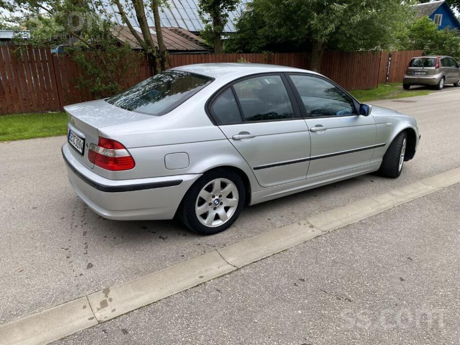 Pelēks BMW 320 2002 Ludza, ar dzinēja tilpumu 1.90 L un nobraukumu 204 tūkst. km par 2900 €, foto 8 vietnē AUTOMOTO.COM.LV