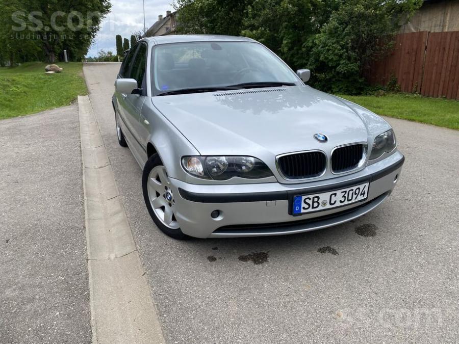 Pelēks BMW 320 2002 Ludza, ar dzinēja tilpumu 1.90 L un nobraukumu 204 tūkst. km par 2900 €, foto 11 vietnē AUTOMOTO.COM.LV