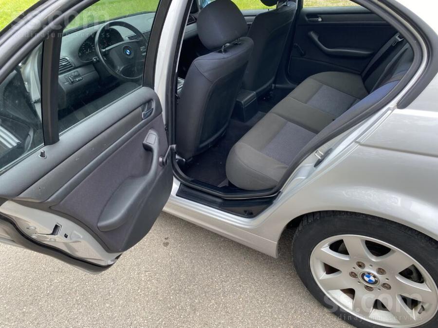 Pelēks BMW 320 2002 Ludza, ar dzinēja tilpumu 1.90 L un nobraukumu 204 tūkst. km par 2900 €, foto 16 vietnē AUTOMOTO.COM.LV