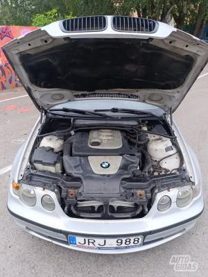 Grey BMW 320 2002 in Klaipeda, with an engine capacity of 2.00 L and mileage of 600 thousand km for 1650 €, photo 9 on AUTOMOTO.COM.LV