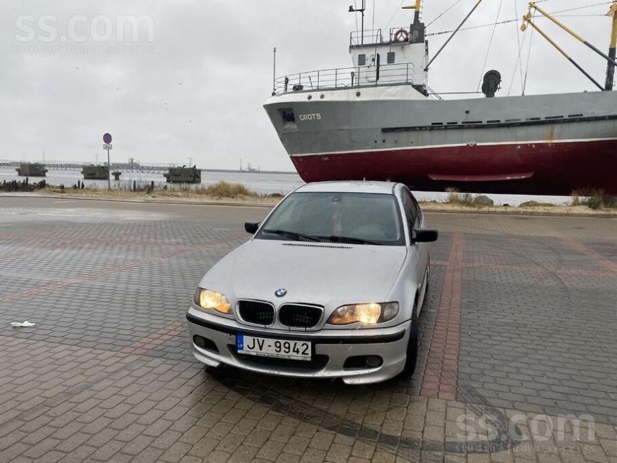 Pelēks BMW 320 2003 Liepāja, ar dzinēja tilpumu 3.00 L un nobraukumu 476 tūkst. km par 3500 €, foto 3 vietnē AUTOMOTO.COM.LV