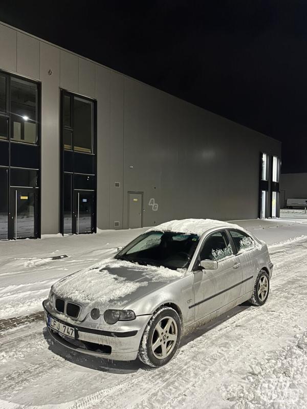 Grey BMW 320 2003 in Vilnius, with an engine capacity of 2.00 L and mileage of 407 thousand km for 1099 €, photo 6 on AUTOMOTO.COM.LV