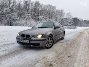 Pelēks BMW 320 2003 Molėtai, ar dzinēja tilpumu 2.00 L un nobraukumu 389 tūkst. km par 900 €, foto  vietnē AUTOMOTO.COM.LV