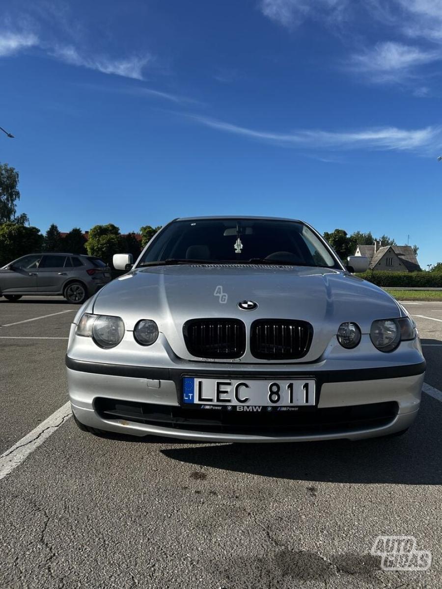 Pelēks BMW 320 2003 Panevēža, ar dzinēja tilpumu 2.00 L un nobraukumu 282 tūkst. km par 1390 €, foto 5 vietnē AUTOMOTO.COM.LV