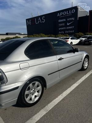 Pelēks BMW 320 2003 Panevēža, ar dzinēja tilpumu 2.00 L un nobraukumu 282 tūkst. km par 1390 €, foto 6 vietnē AUTOMOTO.COM.LV