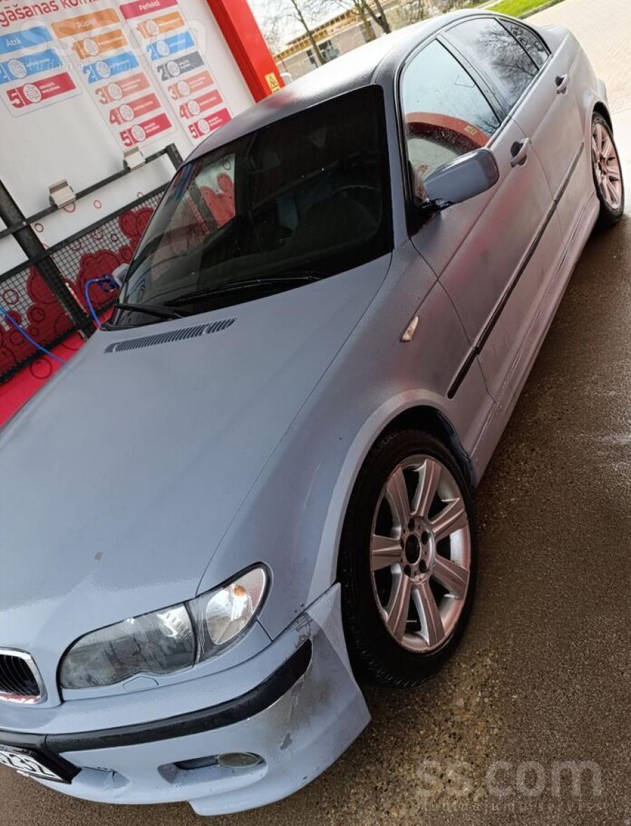 Pelēks BMW 320 2003 Ventspils, ar dzinēja tilpumu 2.00 L un nobraukumu 300 tūkst. km par 1900 €, foto 3 vietnē AUTOMOTO.COM.LV