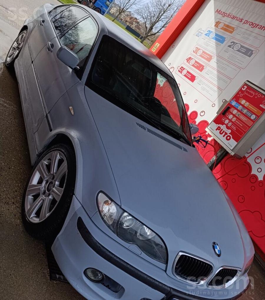 Pelēks BMW 320 2003 Ventspils, ar dzinēja tilpumu 2.00 L un nobraukumu 300 tūkst. km par 1900 €, foto 5 vietnē AUTOMOTO.COM.LV